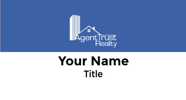 Agent Trust Realty Name Badges for Realtors and the Real Estate ...
