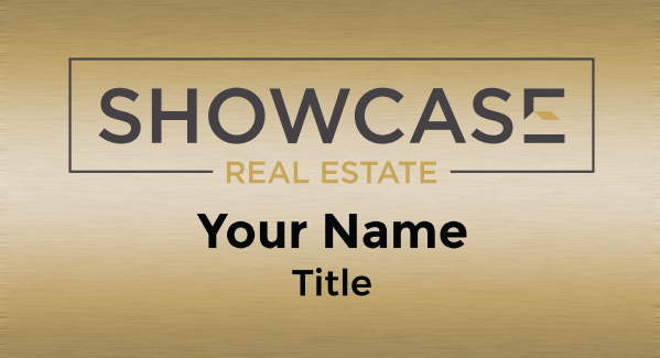Showcase Real Estate Name Badges for Realtors and the Real Estate ...