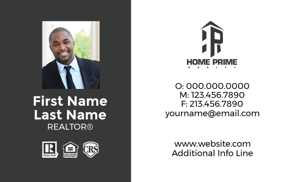 Home Prime Realty, Business Cards, Car Magnets, Name Badges, Note Cards ...