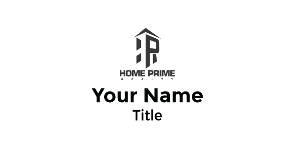 Home Prime Realty Name Badges for Realtors and the Real Estate Business ...