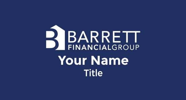 Barrett Financial Group, L.L.C. Name Badges for Realtors and the Real ...