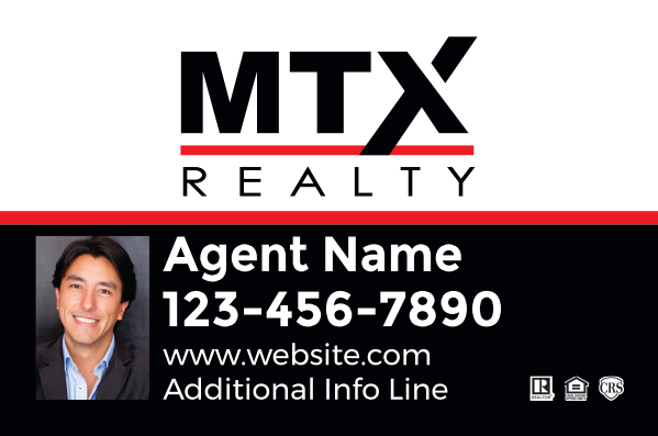 MTX Realty, Business Cards, Car Magnets, Name Badges, Note Cards, Name ...