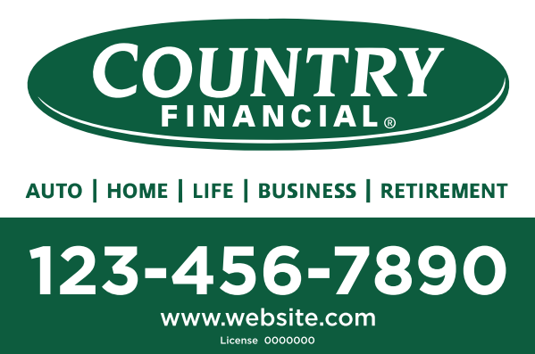 Country Financial, Business Cards, Car Magnets, Name Badges, Note Cards ...