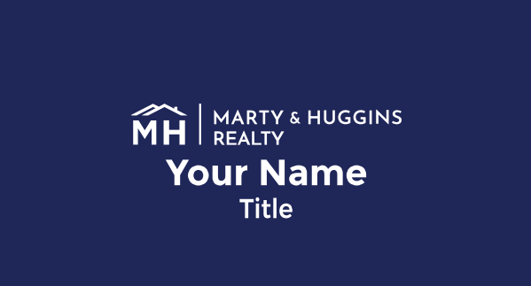 Marty & Huggins Realty, Business Cards, Car Magnets, Name Badges, Note ...