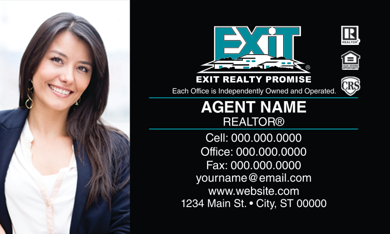 EXIT Realty Promise, Business Cards, Car Magnets, Name Badges, Note ...